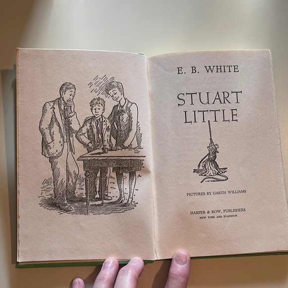 Toys | Vintage Hard Cover Stuart Little Book 1945 | Poshmark